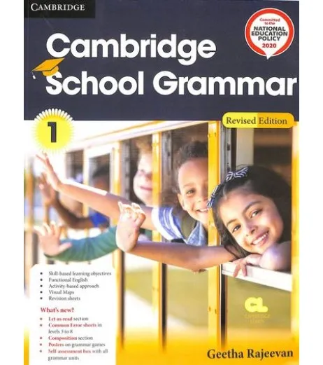 Buy Cambridge School Grammar Class 1 NEP 2020 books Online from Schoolchamp
