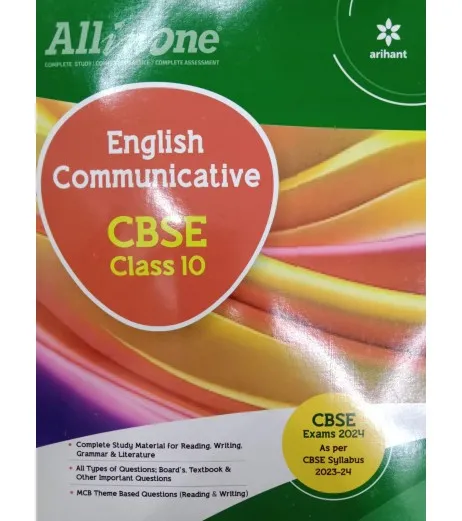 CBSE All in One English Communication Class 10 | Latest Edition ...