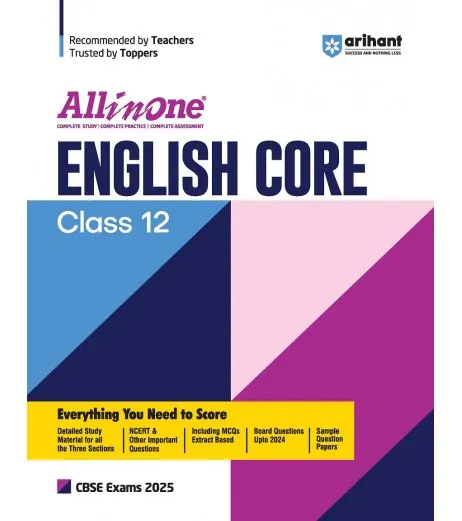 Buy All in One English Core Guide for CBSE Class 12 books Online from ...