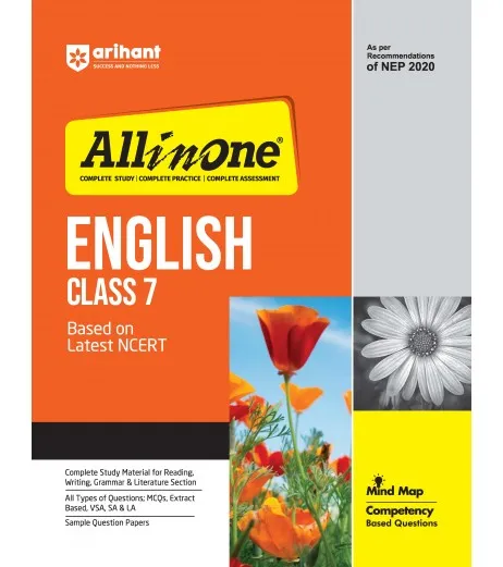 Buy CBSE All in One English guide book Class 7 Online By Arihant ...