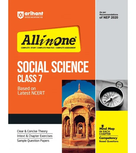 Buy CBSE All in One Social Science Guide Class 7 Online By Arihant ...