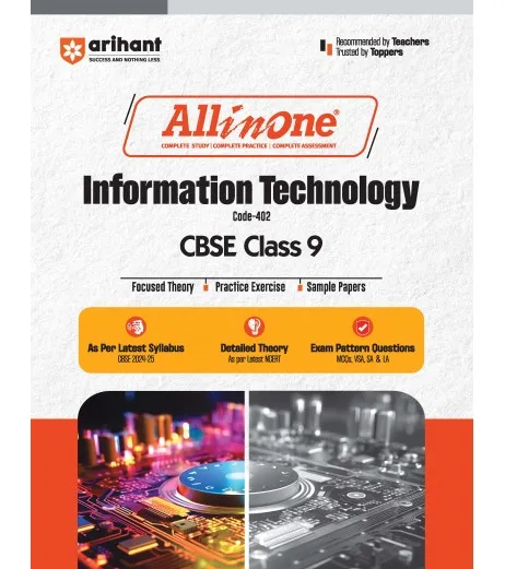 Buy Arihant CBSE All In One Information Technology Guide Class 9 Books ...