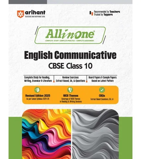 Buy Arihant CBSE All In One English Communication Guide Class 10 Books ...