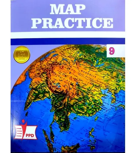 History And Geography Map Practice Book Class 9 - Popular Publication