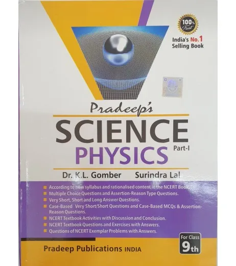 Pradeep's Science physics Part-1 for Class 9 | Latest Edition ...