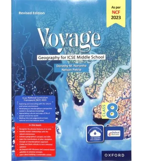 Buy Oxford Voyage Geography Class 8 As Per NCF 2023 Books Online From ...