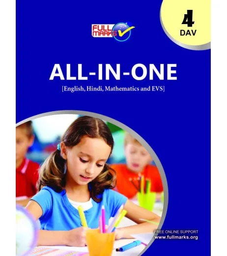 Buy online Full Marks DAV Guide All in One for Class 4 books from ...