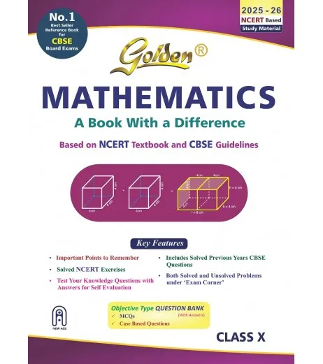 Golden Mathematics: (With Sample Papers) A book with a Difference for ...