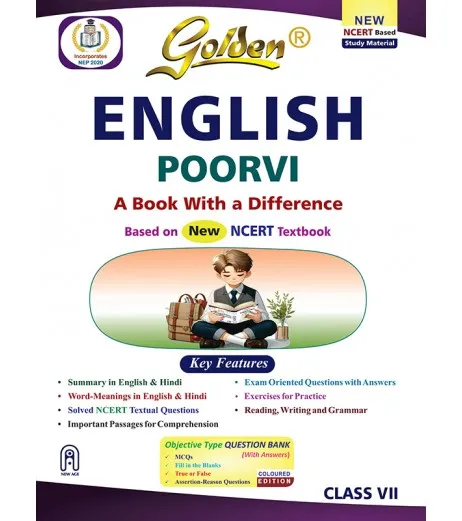 Buy Golden Guide English Poorvi for Class 7 books Online