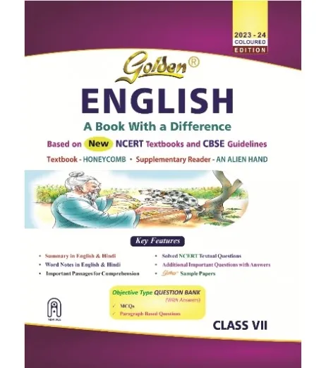Golden Guide English Class 7 2023-24 edition by R. K. Gupta