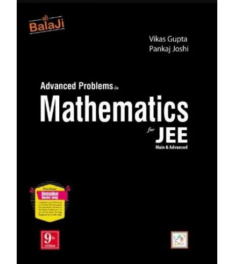 Balaji Advance Problems in Mathematics for JEE by Vikas Gupta |9th Edition