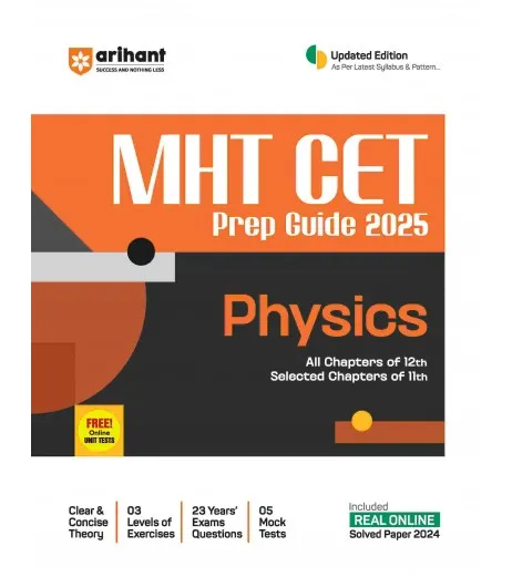 Arihant MHT-CET Engineering Entrances Prep Guide Physics - Arihant Expert