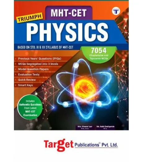 Target publication MHT-CET Triumph Physics Guide | Latest Edition ...