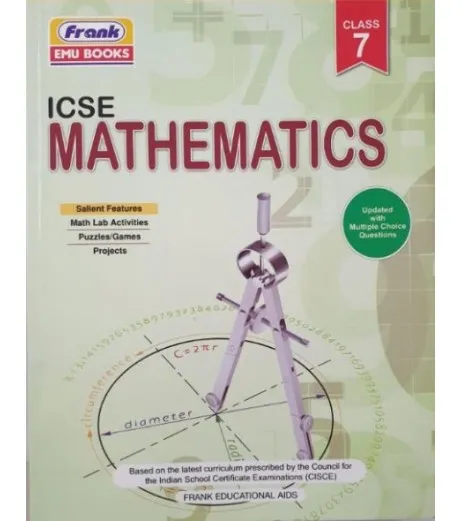 Buy Frank ICSE Mathematics for Class 7 books online from Schoolchamp