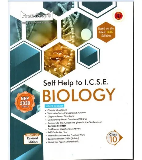 Buy Arun Deep I.C.S.E. Biology Class 10 books online from Schoolchamp at Best price.