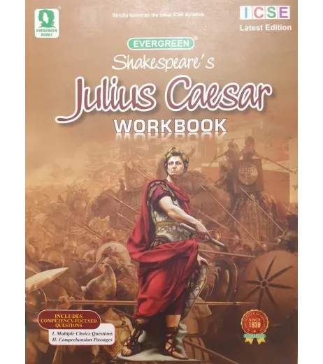 Buy Evergreen Shakespeare Julius Caesar Workbook for ICSE online from ...