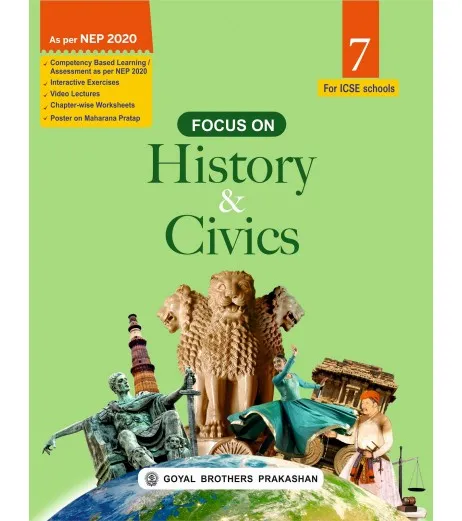 Buy Focus on History and Civics Book for ICSE Class 7 Online - SchoolChamp