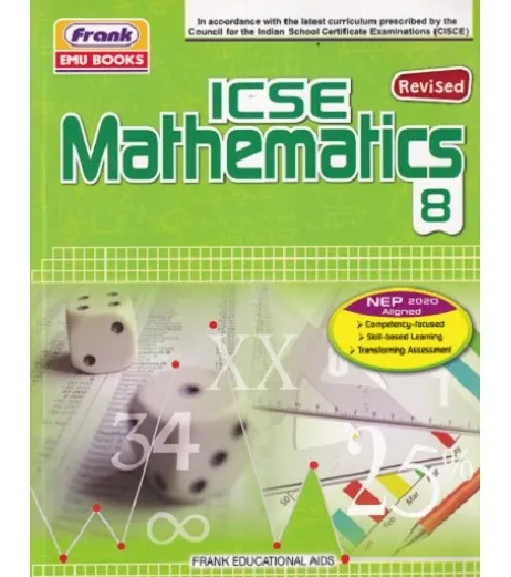 Buy Frank ICSE Mathematics for Class 8 books online from Schoolchamp
