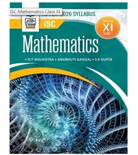 Buy ISC Mathematics Class 11 Books by O. P. Malhotra Online By S.chand ...