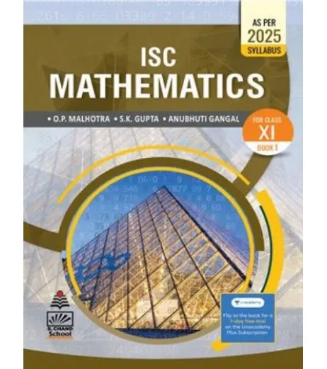 ISC Mathematics Book 1 For Class 11 by O. P. Malhotra ,S. K. Gupta - O ...