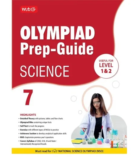 Buy MTG Olympiad Prep-Guide Science Class 7 Online from SchoolChamp At Best Price.