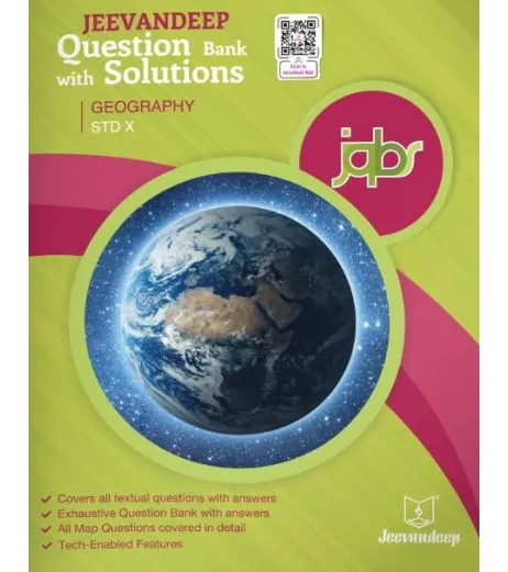 Buy Jeevandeep Question Bank With Solution Geography Class 10 books ...