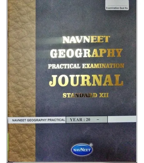 Navneet Geography Practical Examination Journal Class 12 Book