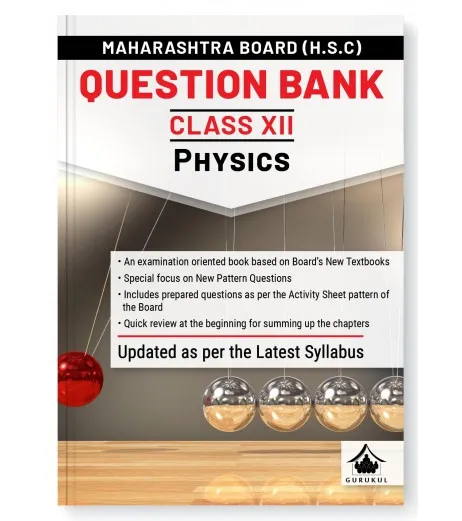 Gurukul H.S.C. Physics Question Bank Class 12 | Maharashtra State Board ...