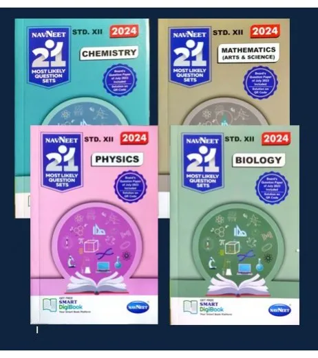 Navneet 21 PCMB Most Likely Question sets HSC Class 12 for 2024 Exam