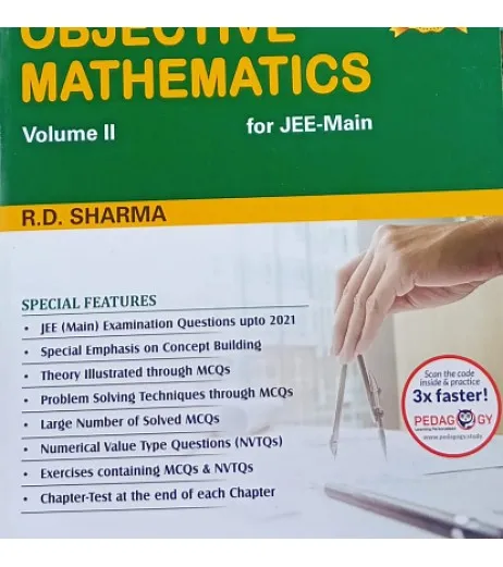 R D Sharma Objective Mathematics For JEE Main Set Of 2 Volume | Latest ...